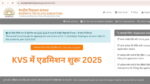 Kendriya Vidyalaya Sangathan (KVS) Admission 2026 registration 2026 ...