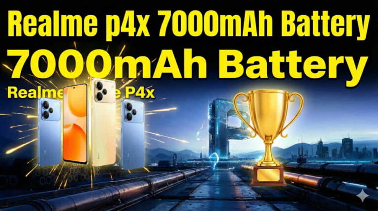 Realme P4x 5G: 7000mAh बैटरी और 90FPS गेमिंग का बादशाह! जानिए Price और ...